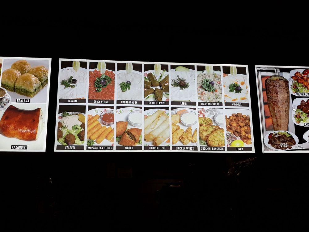 Menu at The Kebabci West restaurant, Westwood