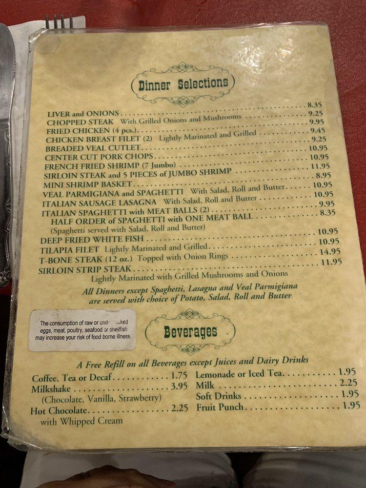 Menu at Whip Coffee Shop cafe, Parma Heights, Pearl Rd