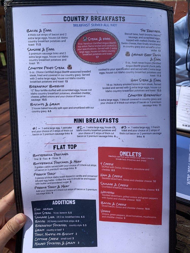 Menu at Spencer Grill pub & bar, Spencer