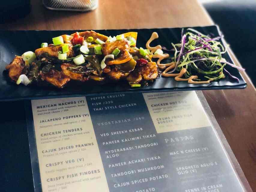 Menu at The Foundry, Nashik