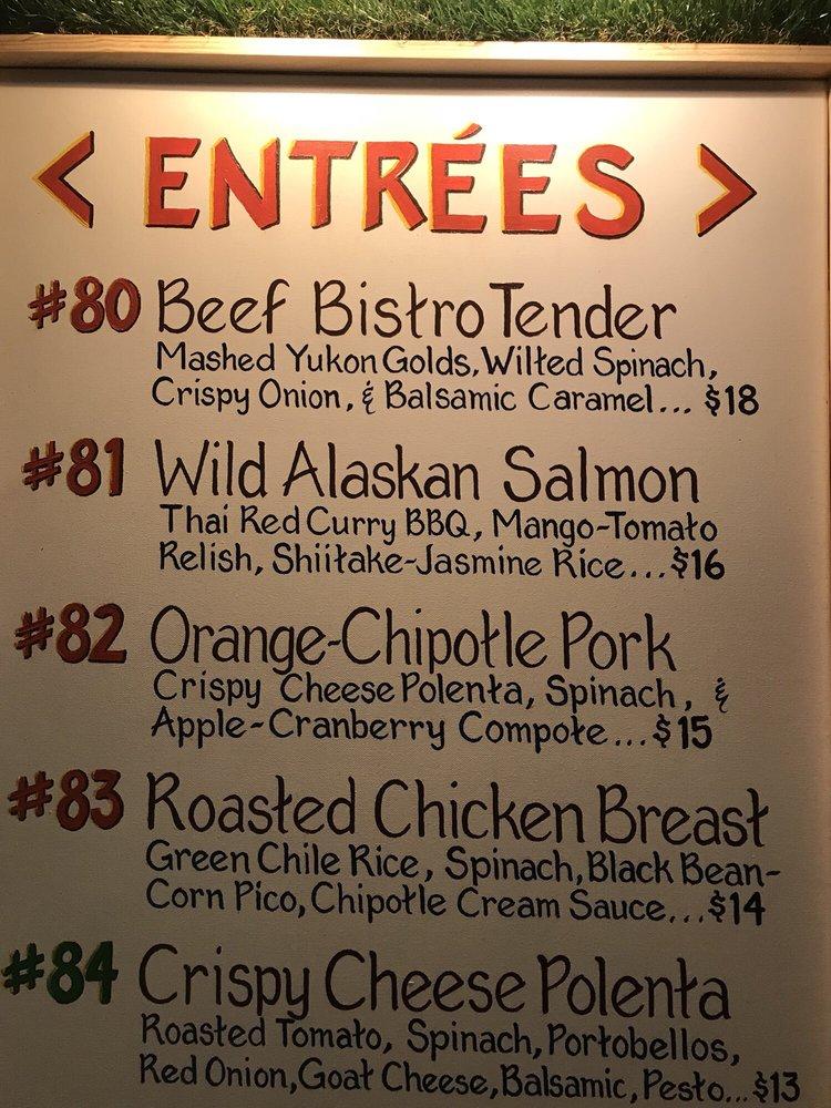 Menu at Saturn Grill cafe, Nichols Hills, Avondale Dr