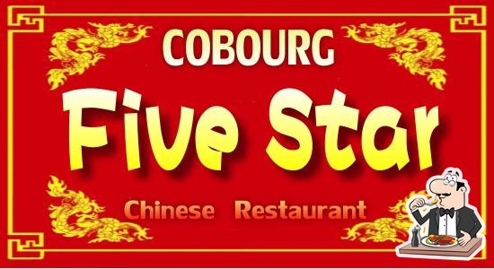 Five Star Chinese Restaurant in Cobourg - Restaurant menu and reviews