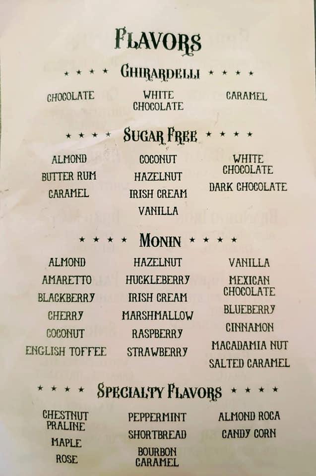 Menu at Stampede Burger restaurant, Gooding, 701 Main St