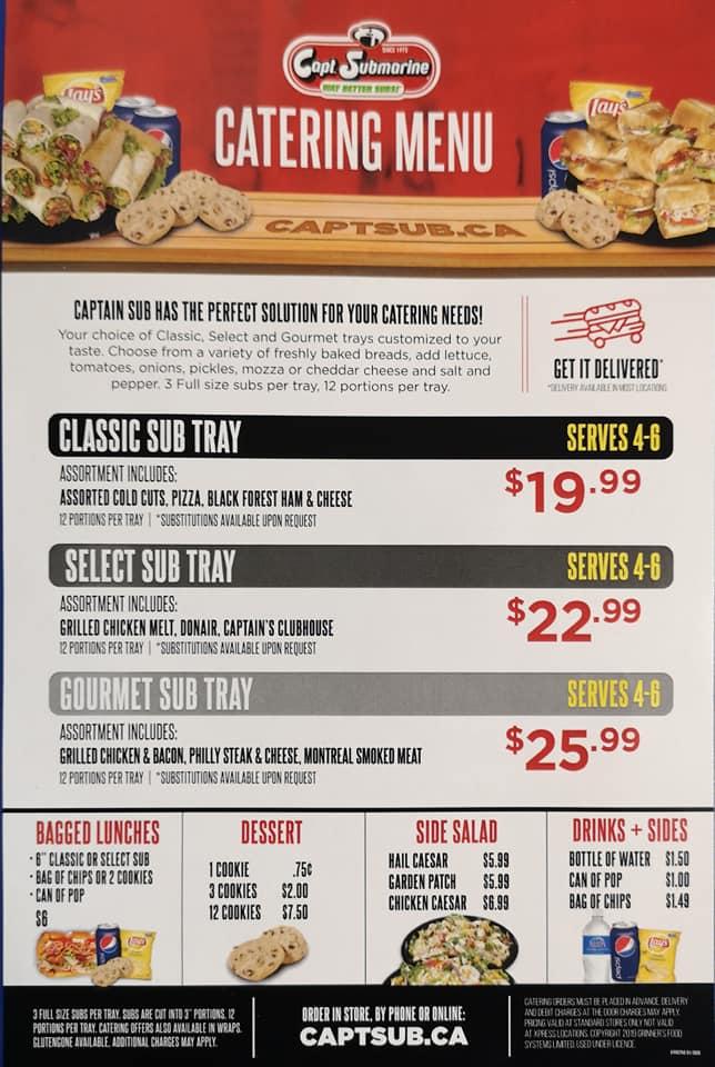 Menu at Greco Pizza Xpress restaurant, Catalina