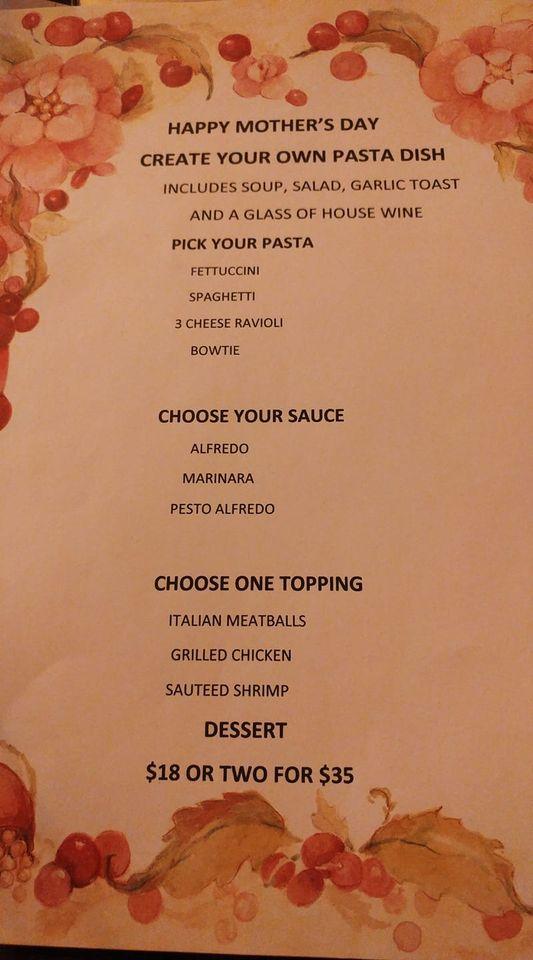 Menu at Victory Steakhouse & Lounge, Edgemont