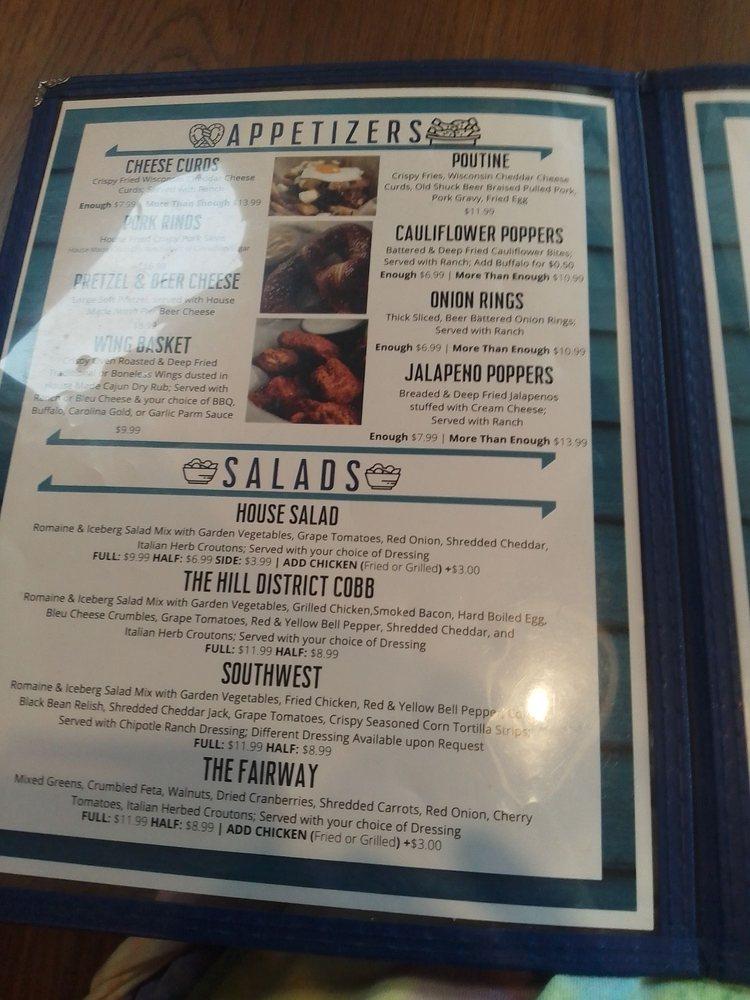 Menu at North Shore Inn pub & bar, Benton Harbor