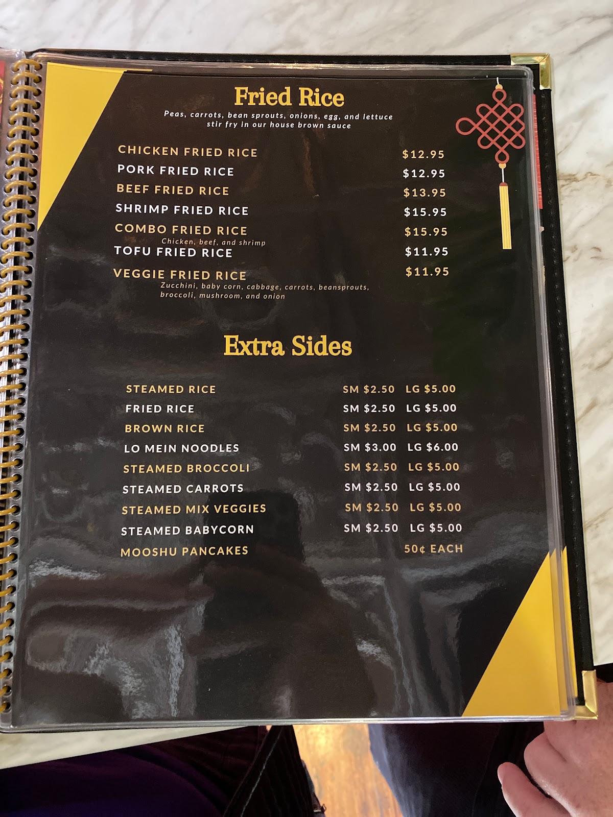 Menu at Golden Stix restaurant, Conifer