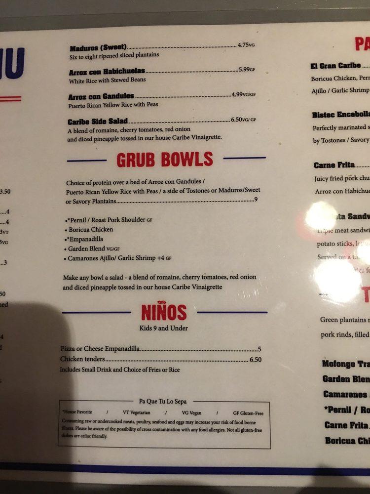 Menu at Papito Moes - Salt Lake City restaurant, Salt Lake City