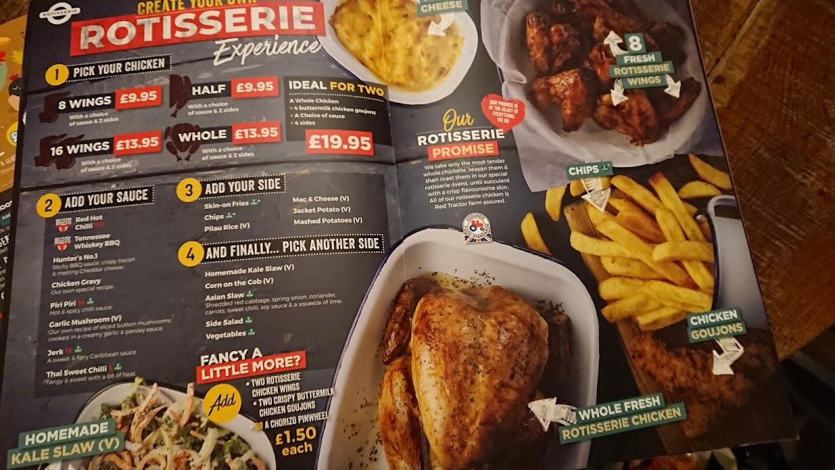 Menu at Lost Coins pub & bar, Haverfordwest