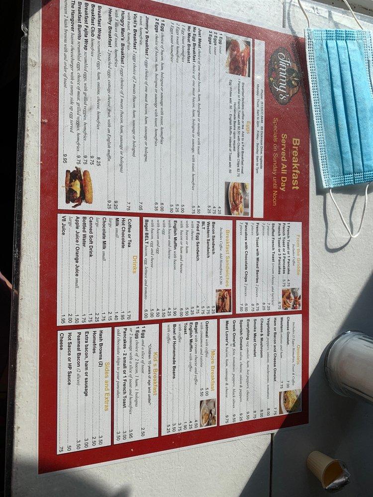 Jimmy's in Ingleside - Restaurant menu and reviews