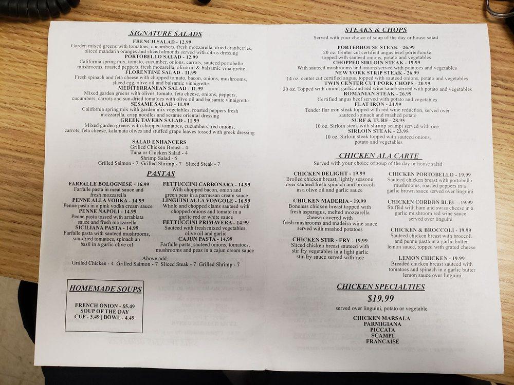 Menu at State Line Family Restaurant, Tappan