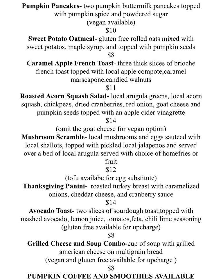 Menu at Local Urban Kitchen pub & bar, Wall Township