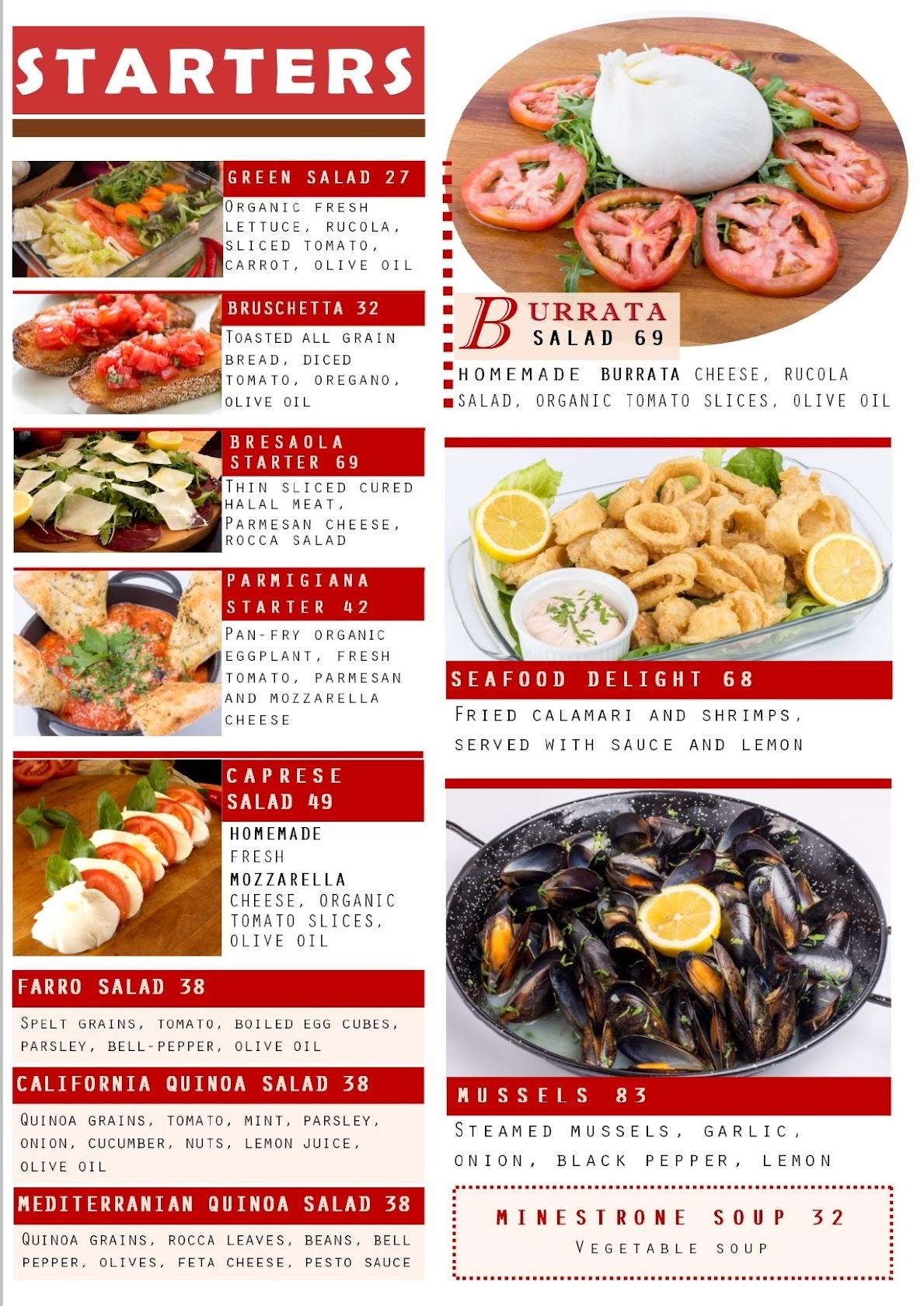 Menu at Thunder Road Pizza & Grill restaurant, Umm Al Quwain