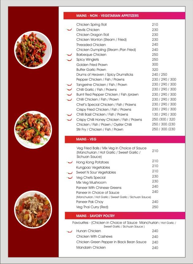Menu at KIMLING XPS ( Branches : Kharadi and Magarpatta), Pune