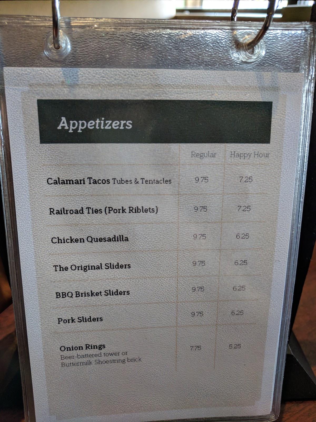 Menu at The Northern Pines Restaurant, Flagstaff