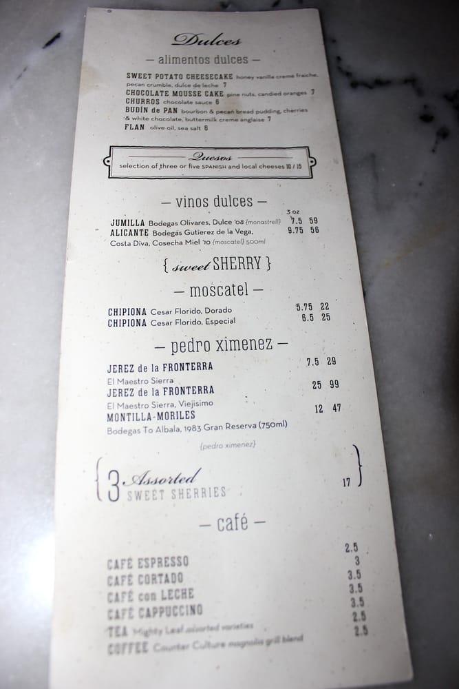 Menu At Mateo Bar De Tapas Durham Menu At Mateo Bar De Tapas Durham