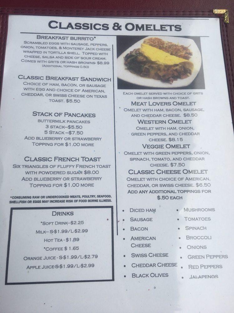 Menu at The Twisted Grape pub & bar, Fayetteville