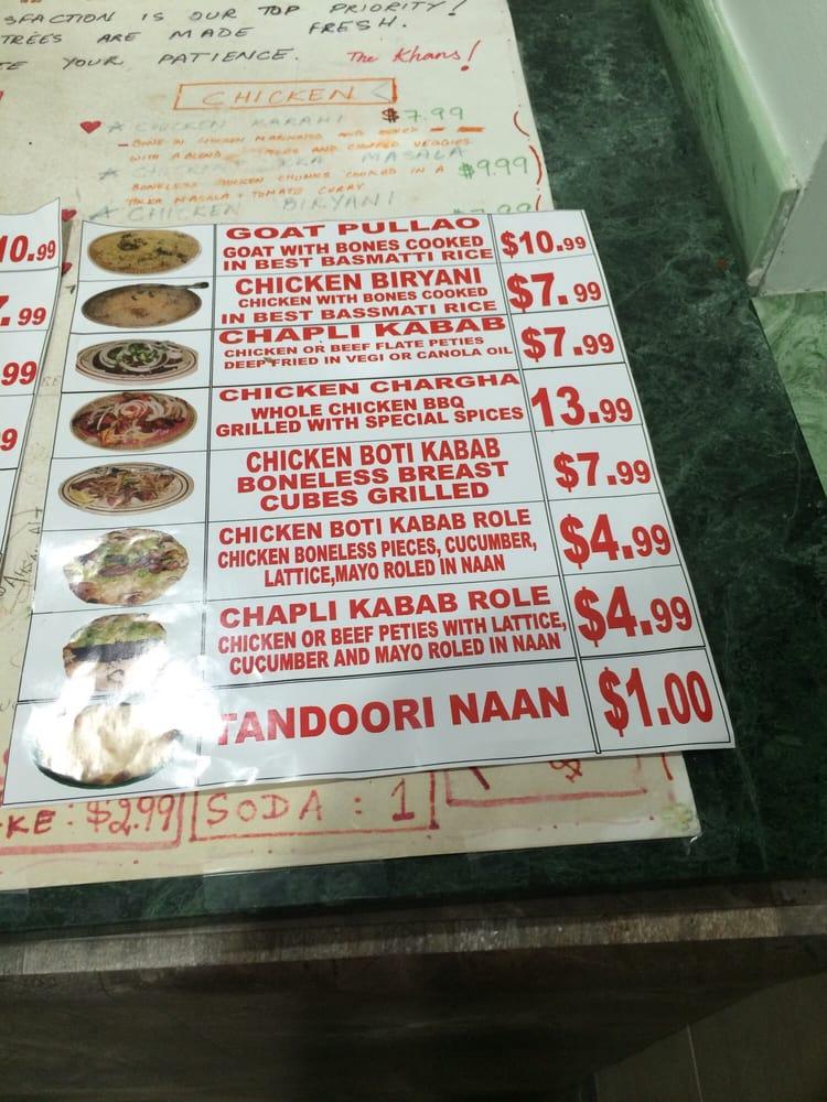 Menu at Khan BBQ & Grill, Houston, W Little York Rd