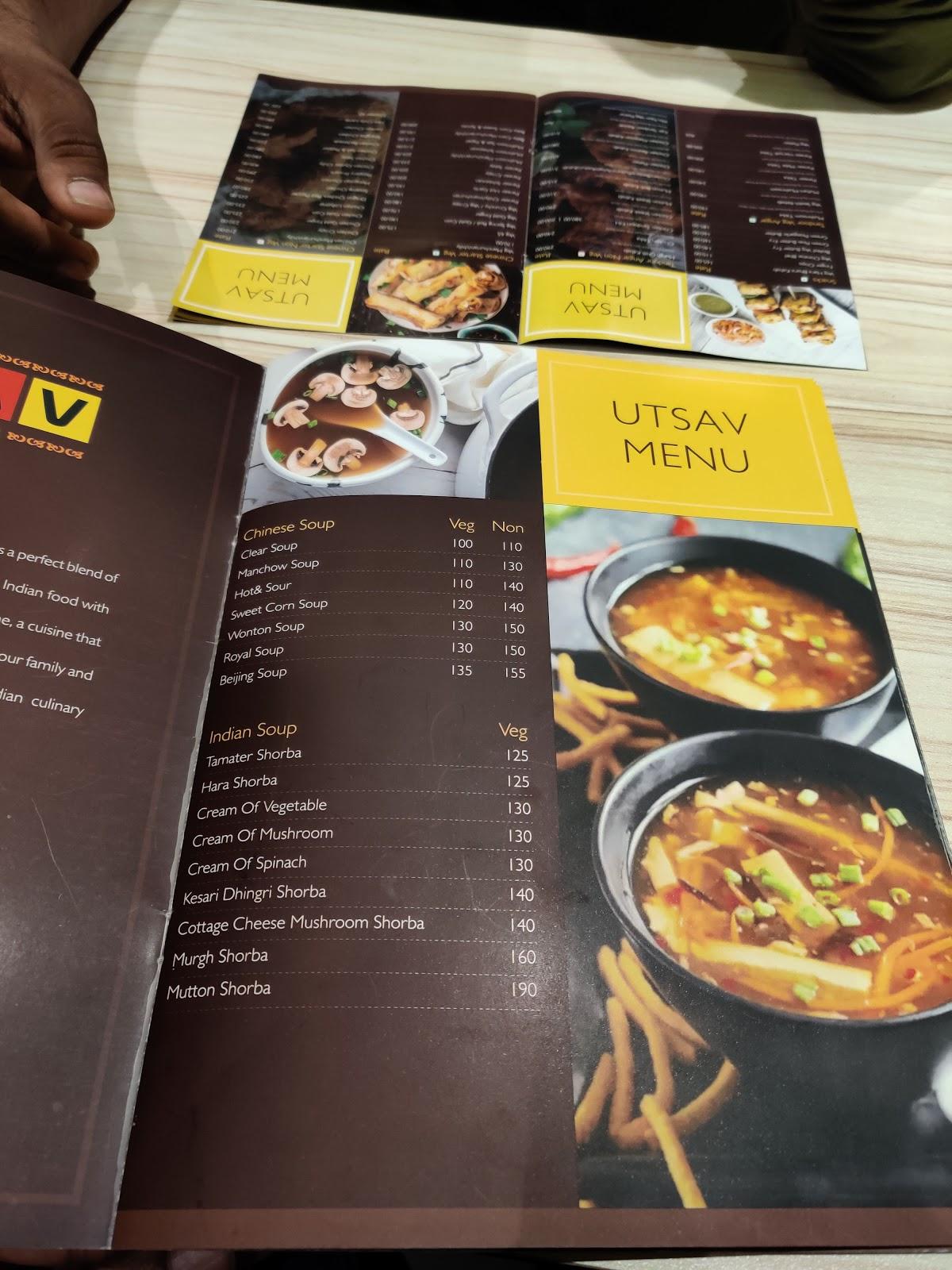Menu at Utsav Veg & Non veg Restaurant, Thane
