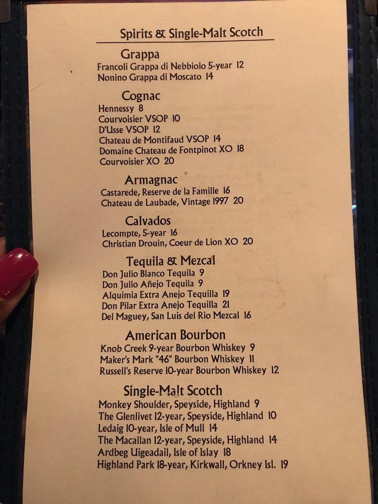 Menu at The Galley Seafood Grill & Bar‎, Morro Bay