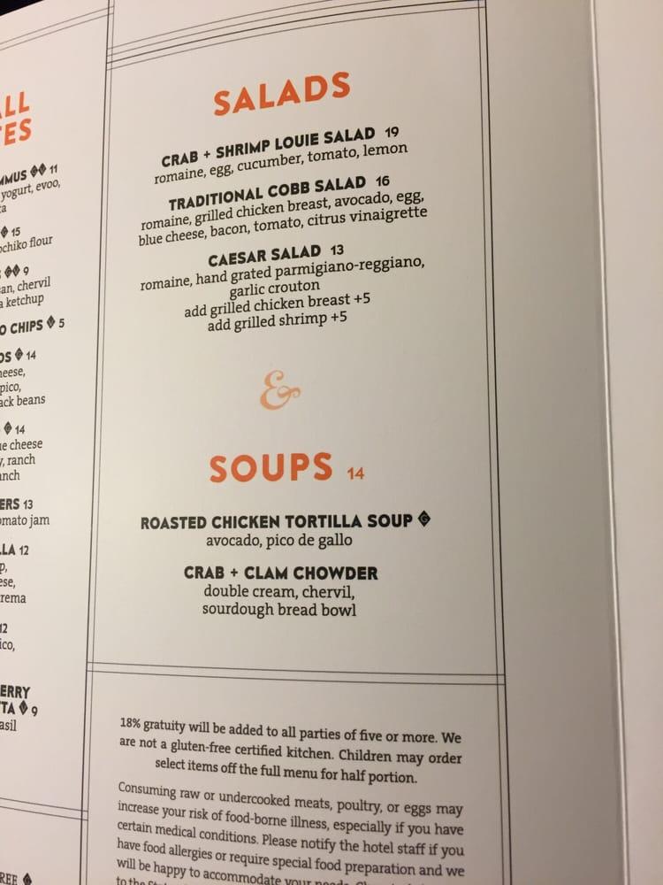 Menu at Brick & Beam pub & bar, San Francisco, 555 North Point St
