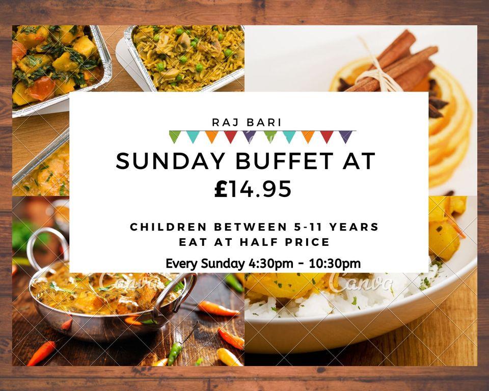 Menu at Raj Bari, Yarm