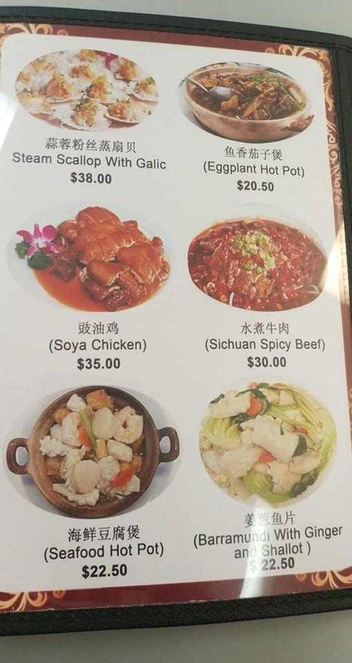Menu at Golden Star Kitchen restaurant, Wagaman