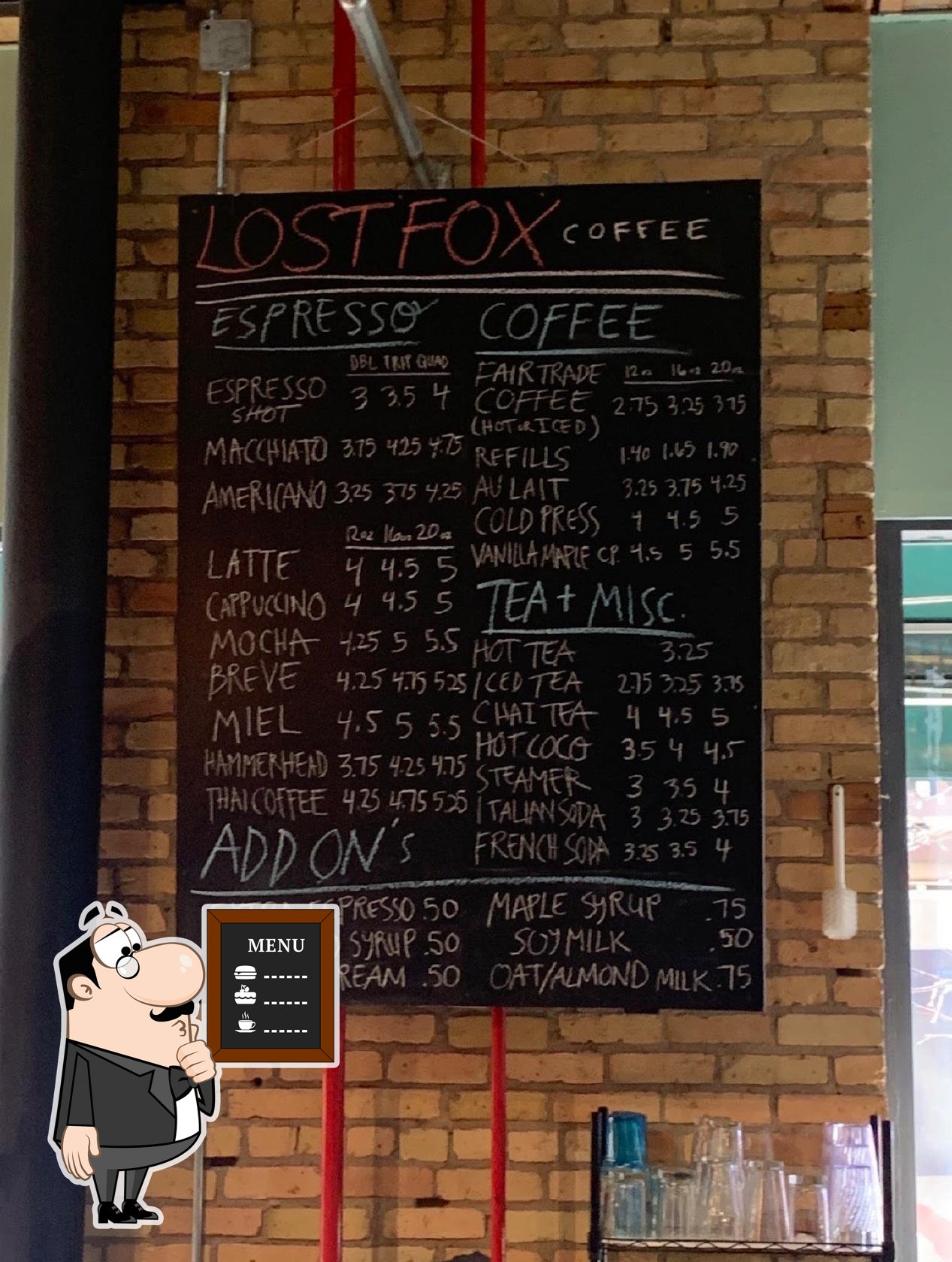 Lost Fox, Saint Paul - Restaurant menu, prices and reviews