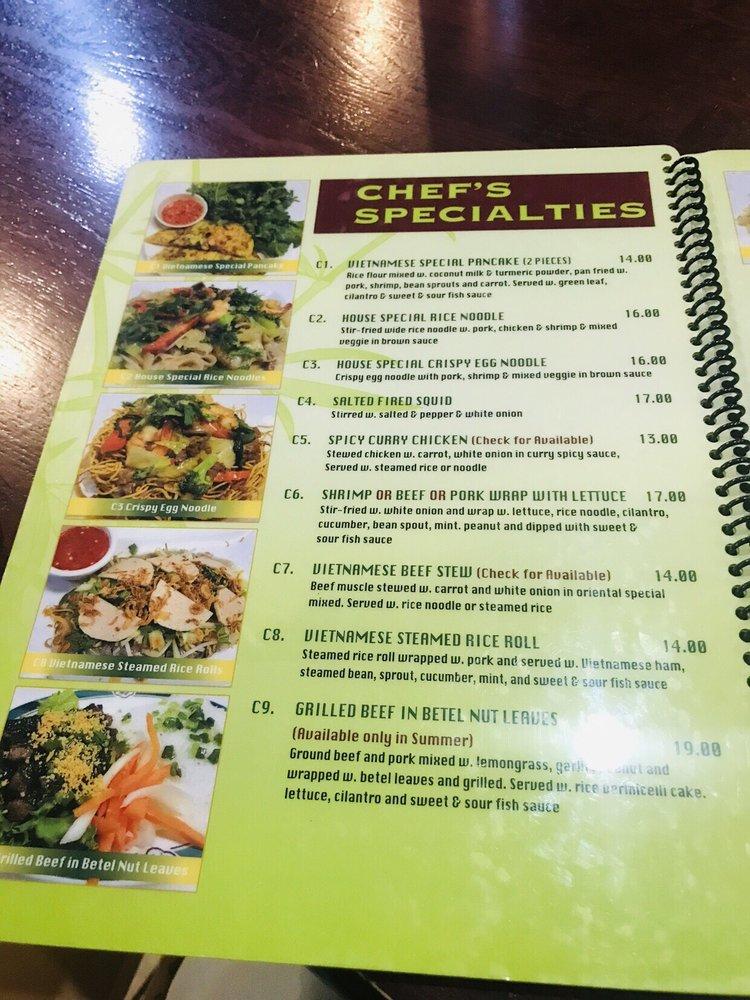 Menu at Pho BC restaurant, Lexington, 171 W Lowry Ln #168