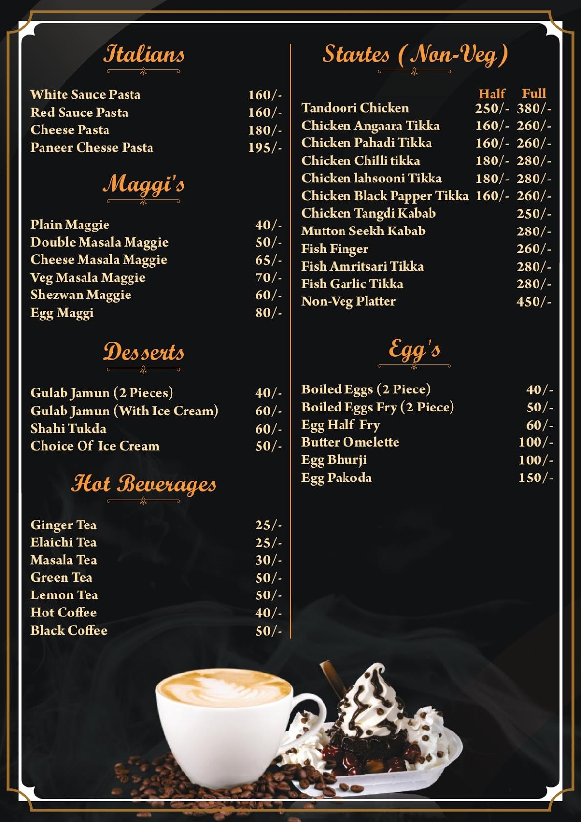 Menu at The Food Mantra's, Indore