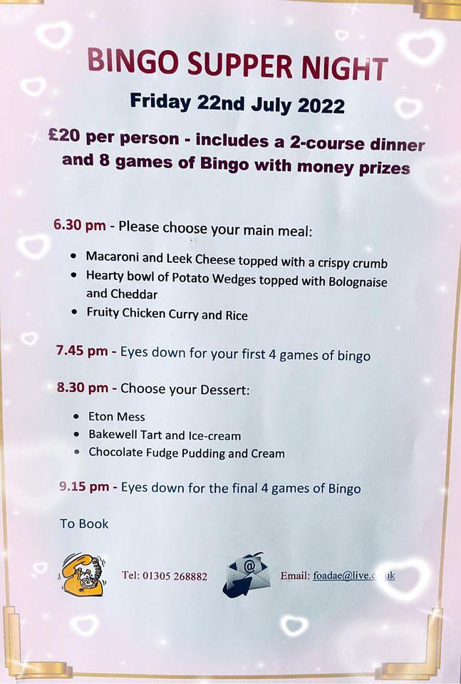Menu at Walnut Grove cafe, Dorchester