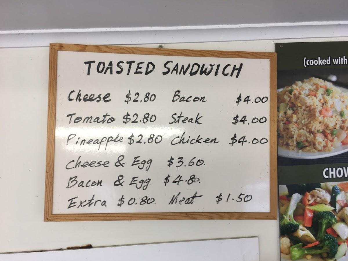 Menu at Magic Tasty Takeaways restaurant, Waipu