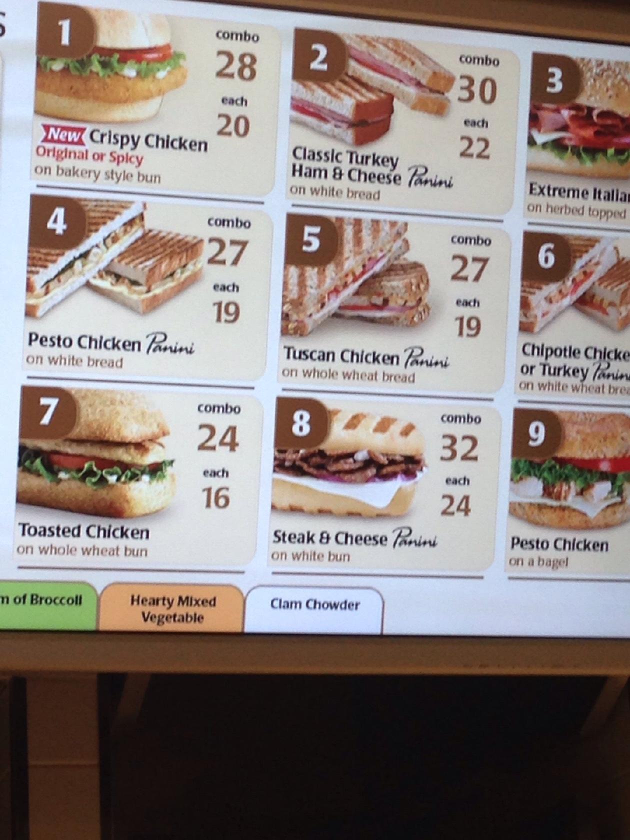Carta del café Tim Hortons, Abu Dabi, First Floor - Dalma Mall - Unit ...