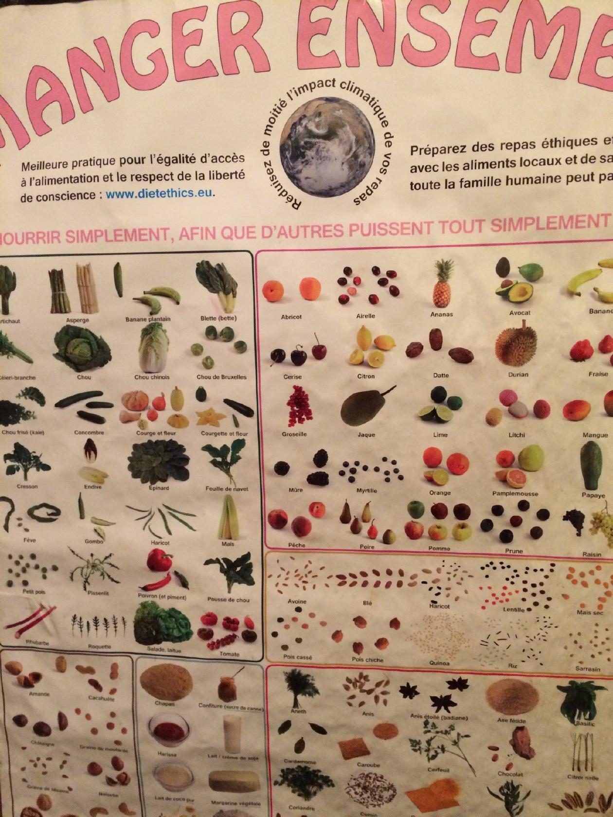 Menu at Le Potager du Marais a emporter restaurant, Paris