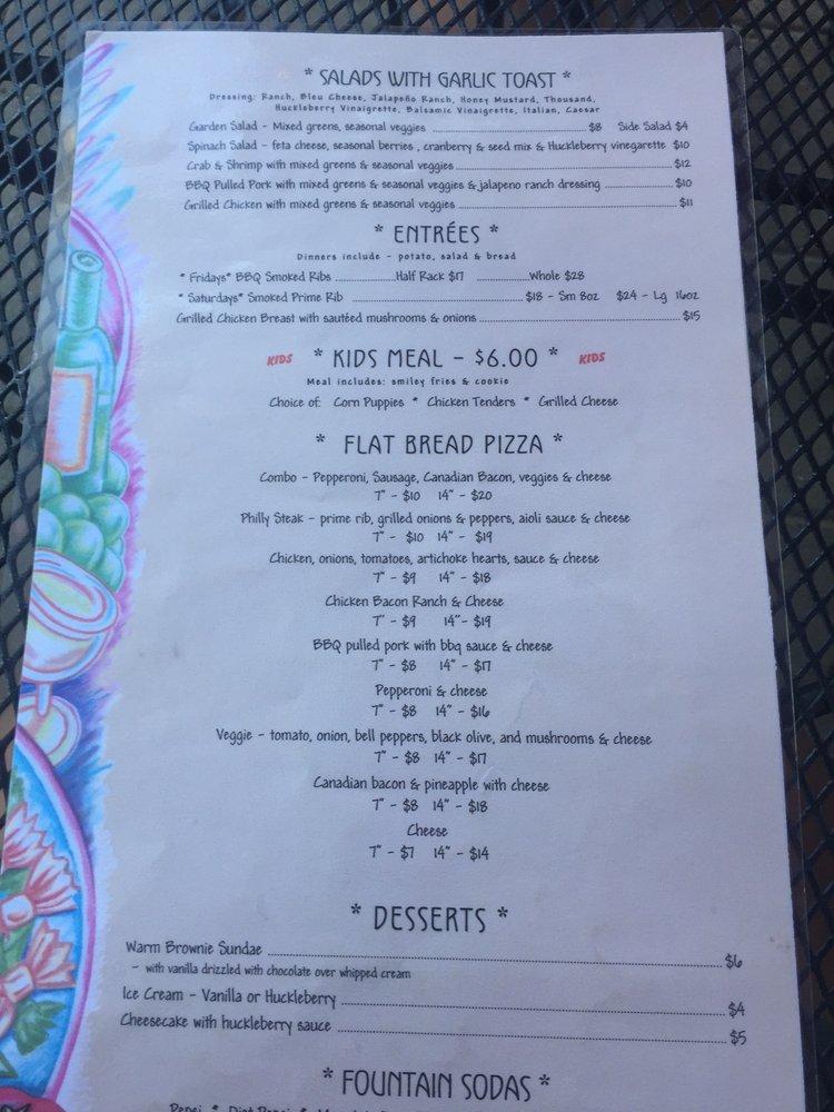Menu at Moose Knuckle Burgers and Brew BBQ, Coolin