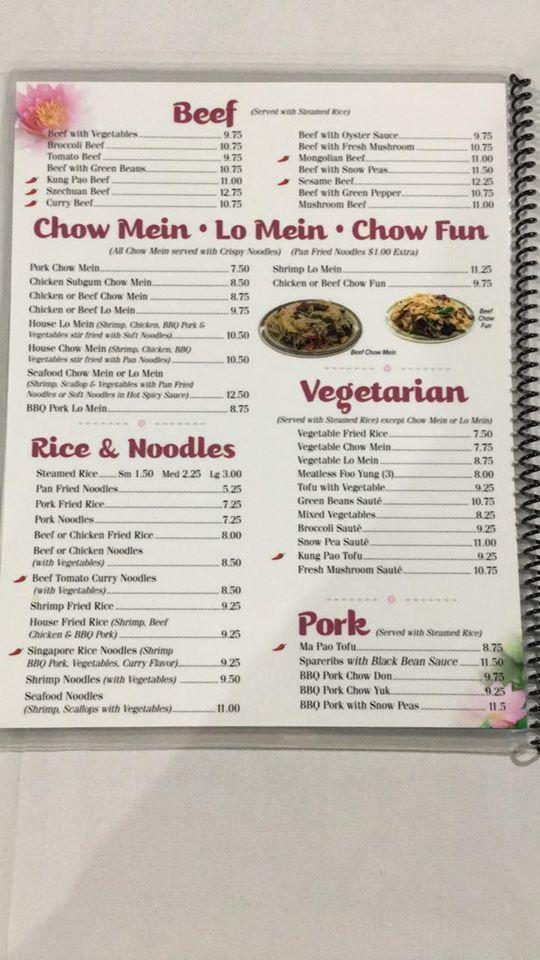 Menu at Susie's Cafe, Pendleton