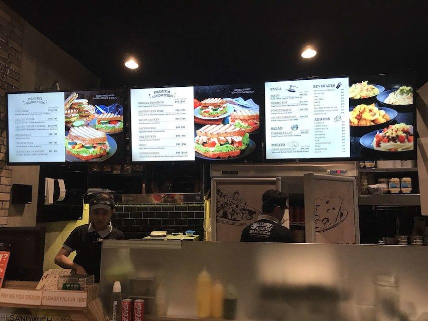 Menu at The Sandwich Guy, Pasay, Ground Flr