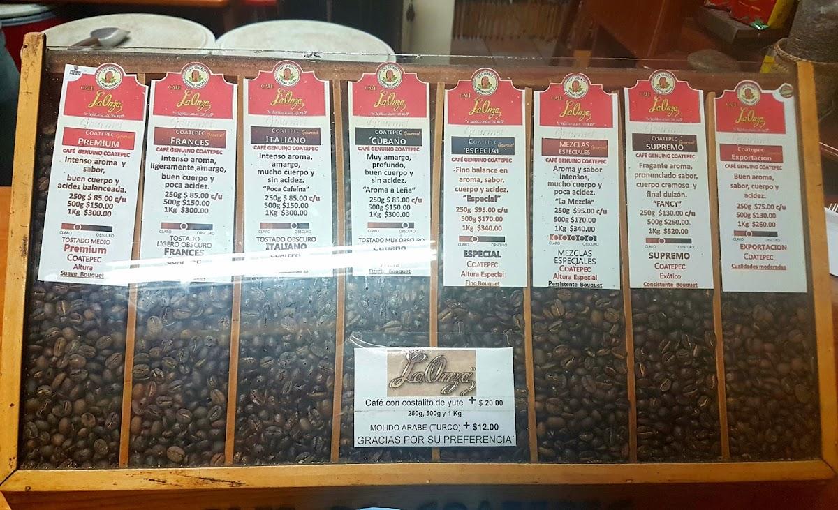 Carta de Café La Onza, Coatepec, Cuauhtémoc 5