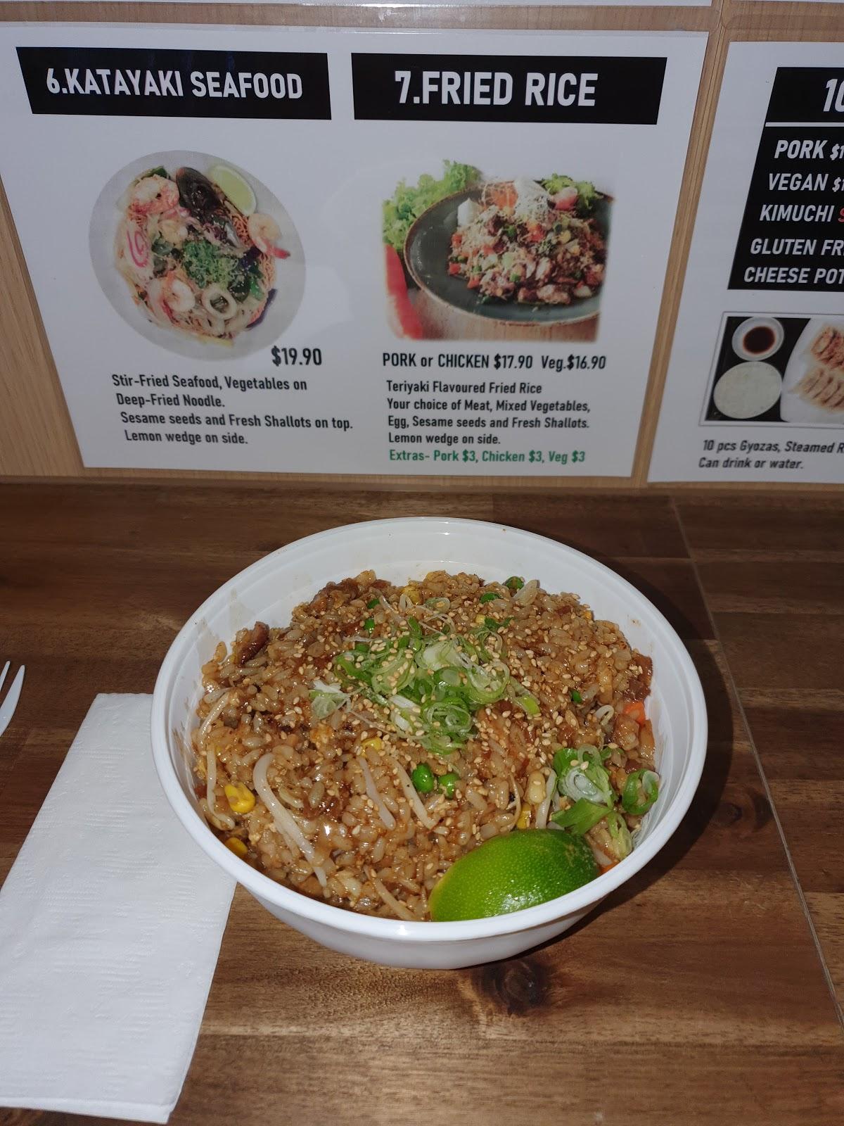 Menu at Ramen Street @ Cairns Central Shopping Centre restaurant ...