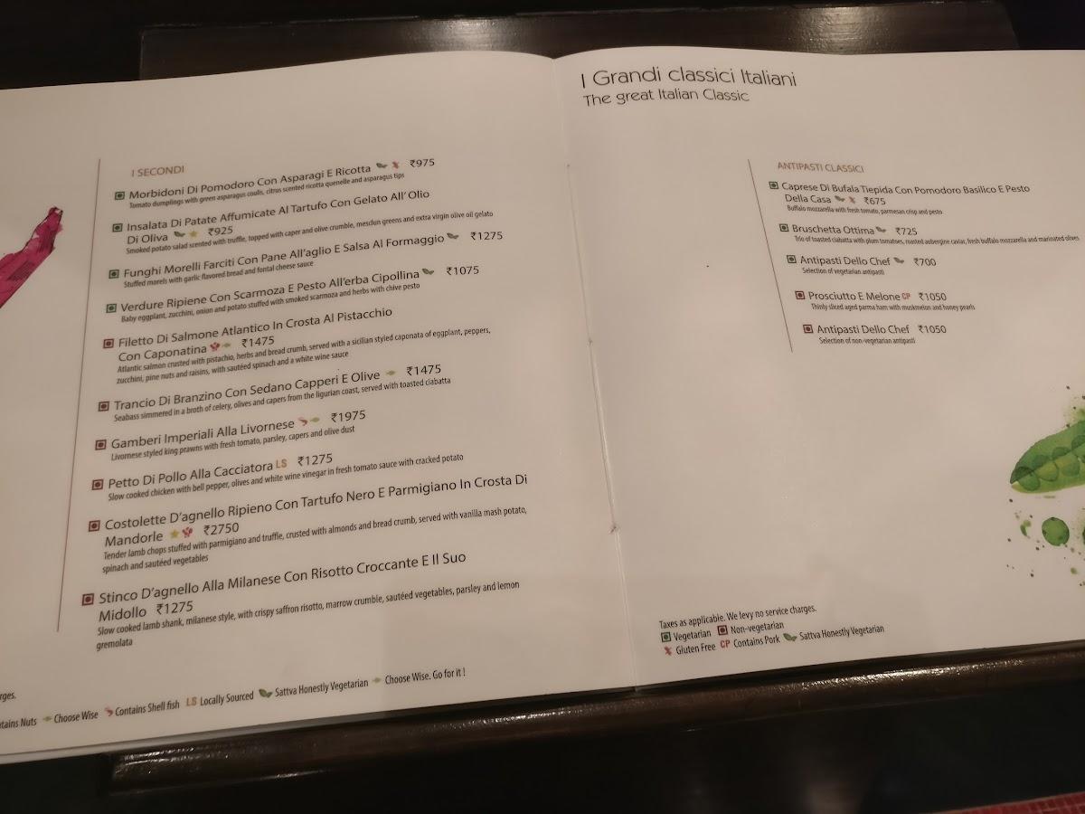 Menu at Lotus Pavilion, ITC Gardenia - Restaurants In Bengaluru ...