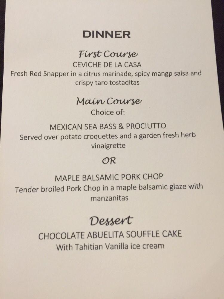 Menu at Luna Modern Mexican Kitchen restaurant, Rancho Cucamonga