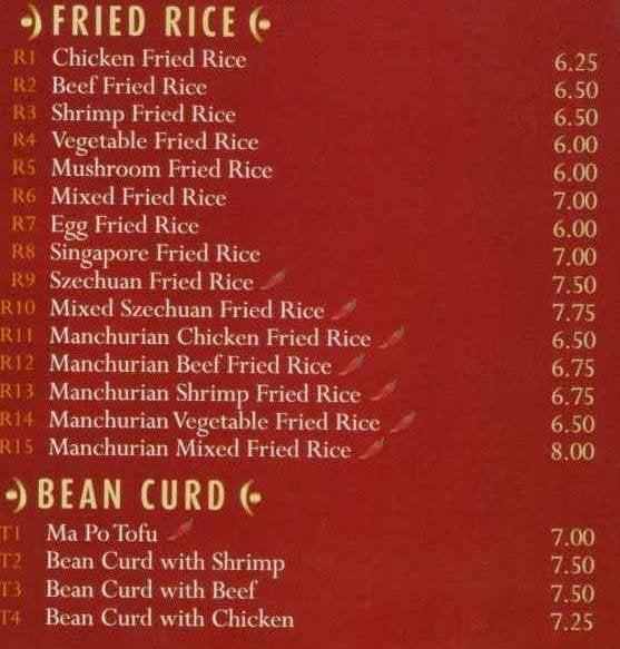 Menu at Federick Restaurant, Markham, 160 New Delhi Dr