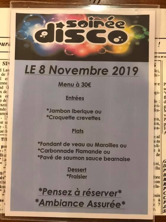 Menu at Le Sacha restaurant, Férin, 664 Rte nationale