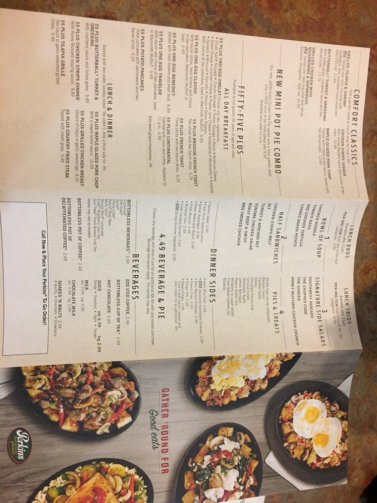 Menu at Perkins Restaurant & Bakery, Lemoyne