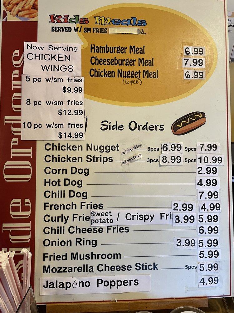 Menu at Shake & Go restaurant, Kent