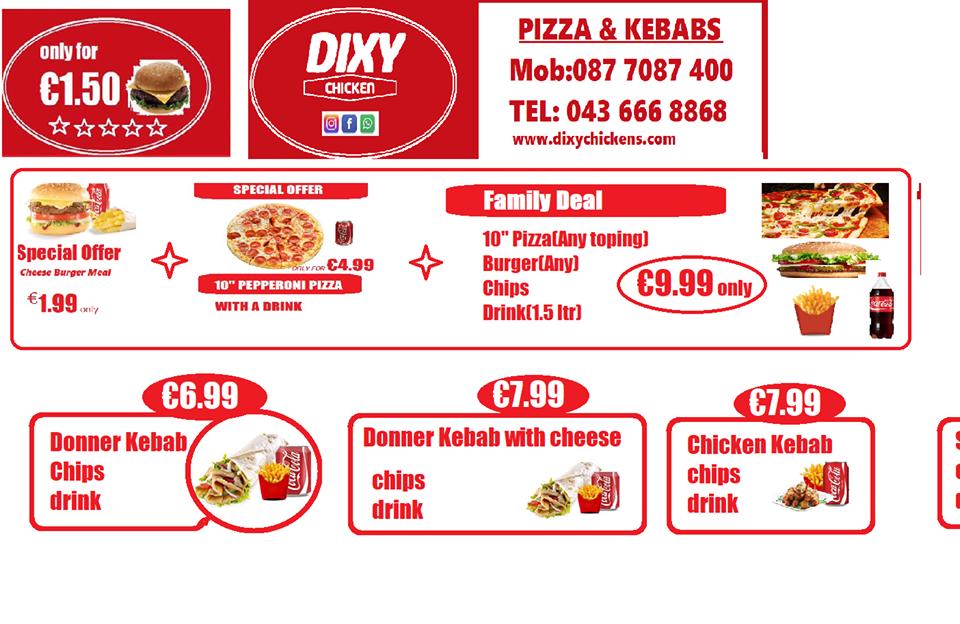 Dixy chicken in Ireland - Restaurant reviews