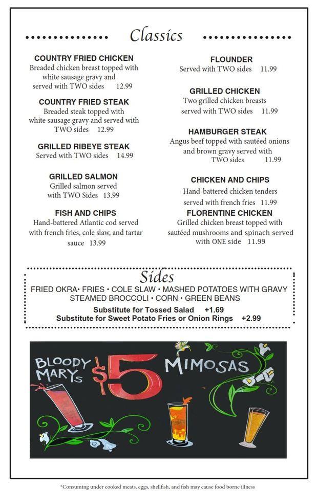 Menu at Food Craft restaurant, Newport News