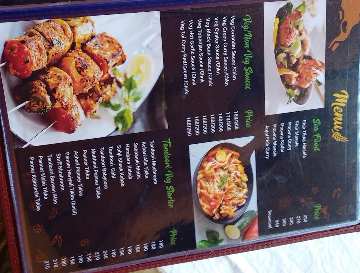 Menu at Ginger Lake View, Bengaluru, 39