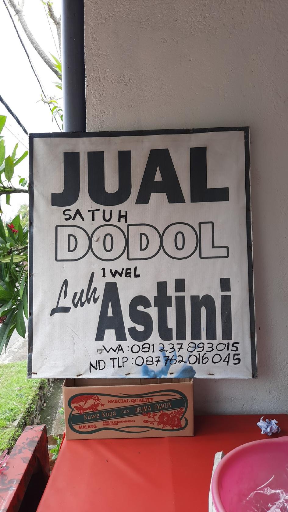 DODOL LUH ASTINI, Buleleng - Restaurant menu, prices and reviews