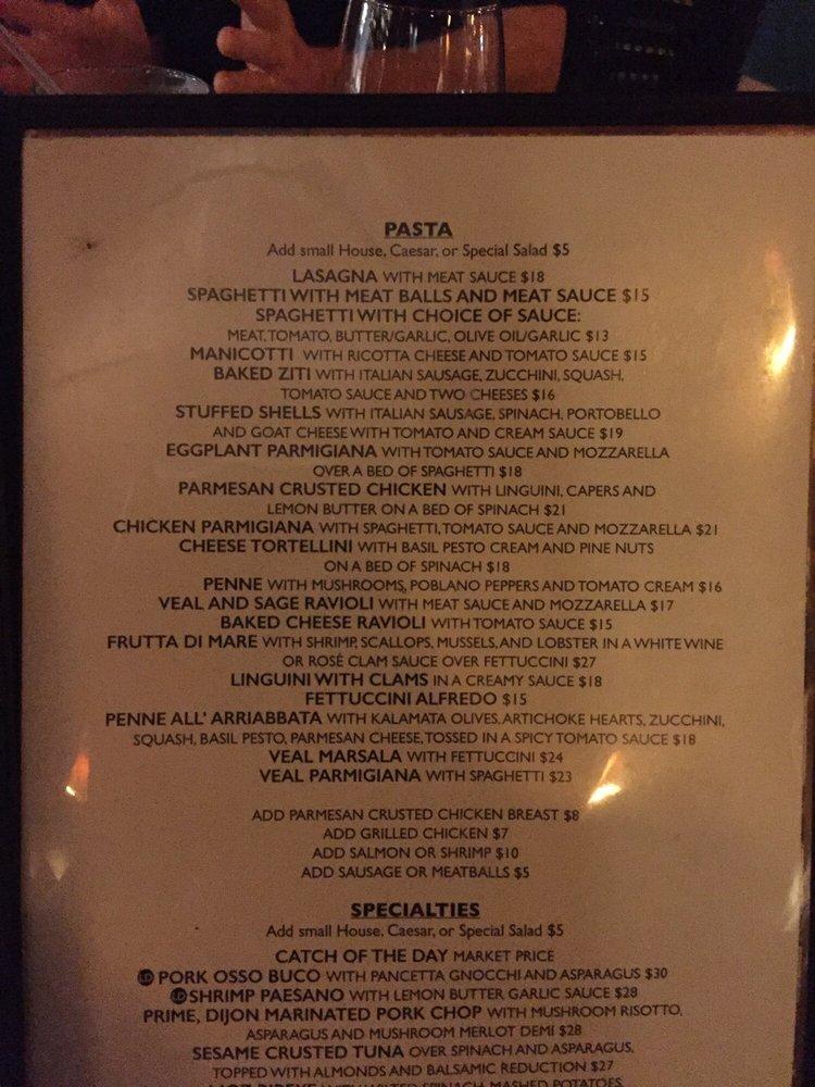 Menu at Paesanos Riverwalk pub & bar, San Antonio, 111 W Crockett St #101